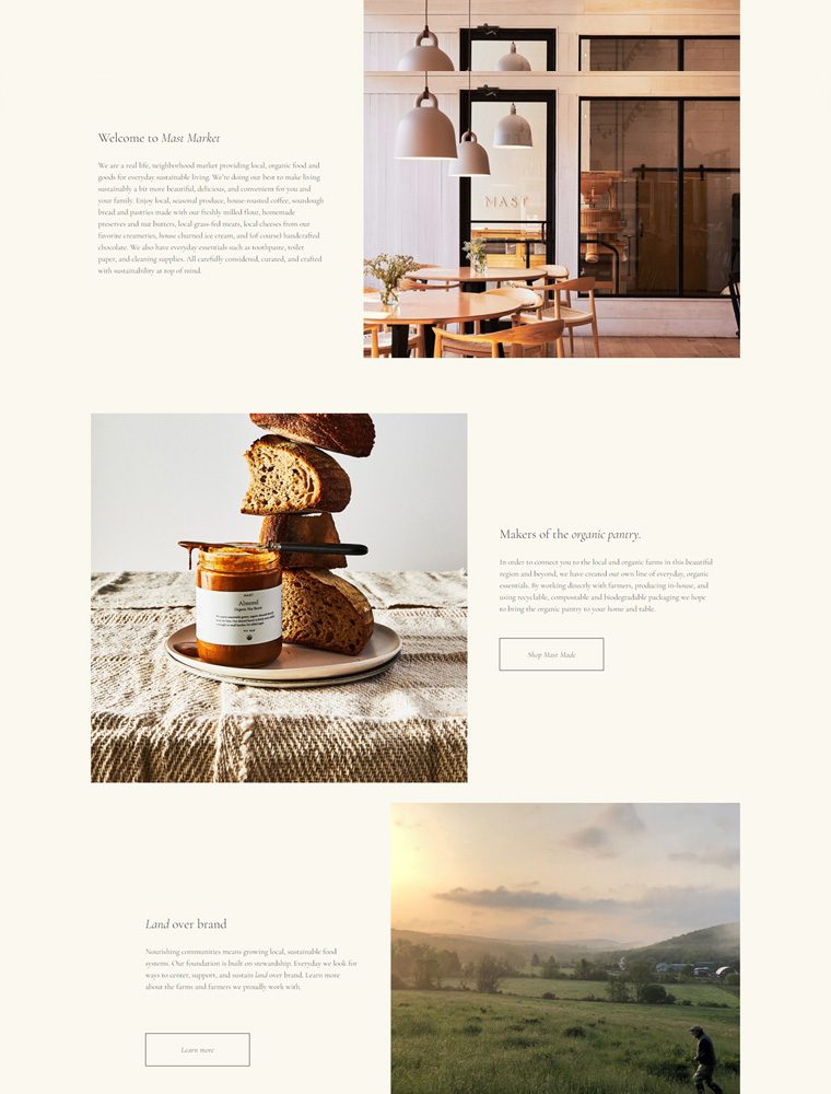 Mast Brothers | eCommerce Website Design Gallery & Tech Inspiration