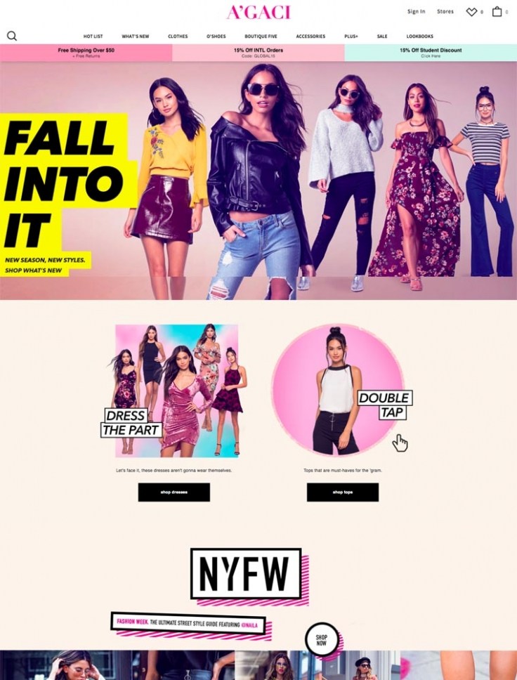 Bluehornet | eCommerce Website Design Gallery & Tech Inspiration