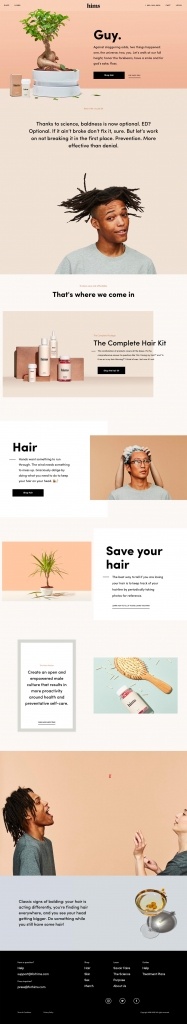 hims | eCommerce Website Design Gallery & Tech Inspiration