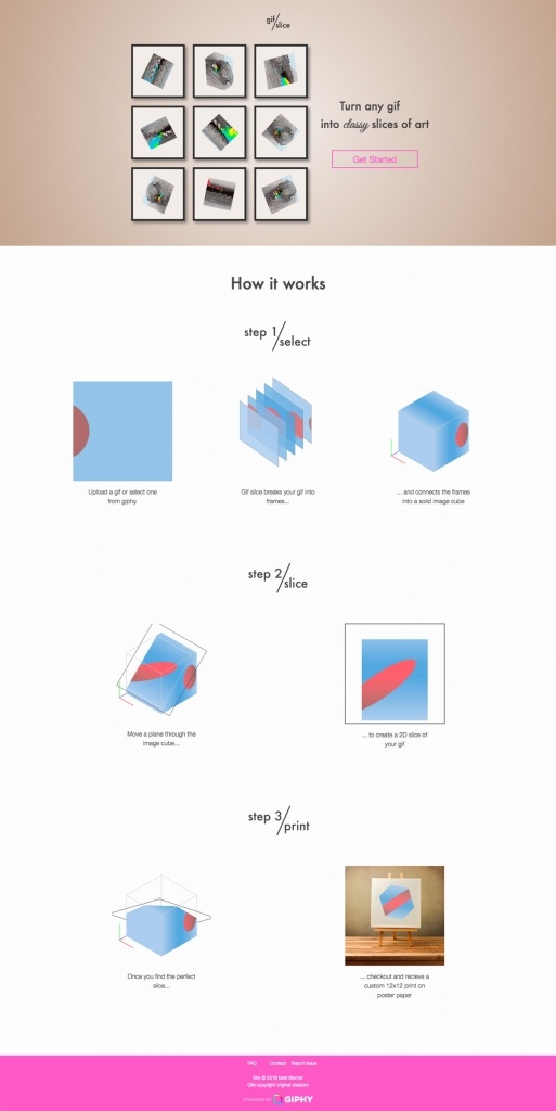 Gif Slice | eCommerce Website Design Gallery & Tech Inspiration