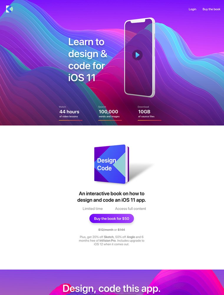 Design+Code | eCommerce Website Design Gallery & Tech Inspiration