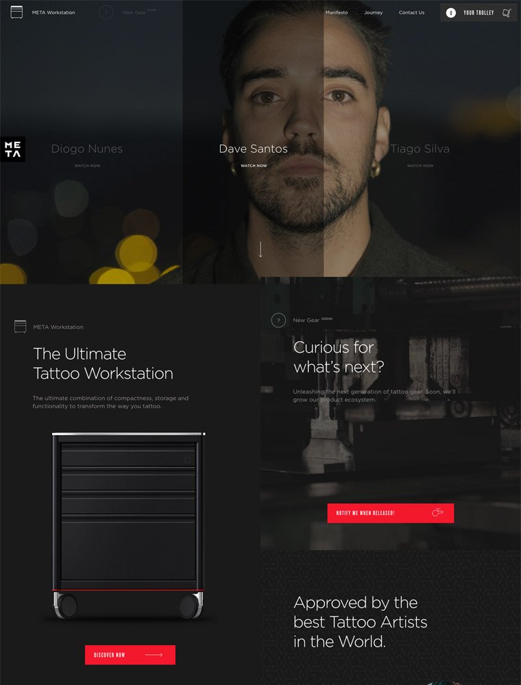 Forged by Meta | eCommerce Website Design Gallery & Tech Inspiration