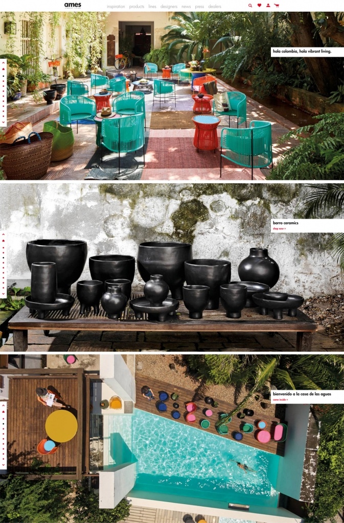 Ames | eCommerce Website Design Gallery & Tech Inspiration