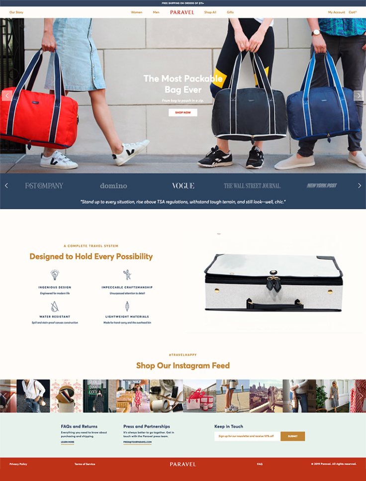 Bolt | eCommerce Website Design Gallery & Tech Inspiration