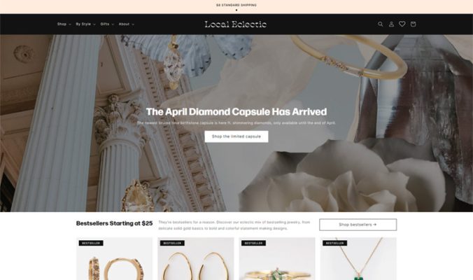 Collage | eCommerce Website Design Gallery & Tech Inspiration