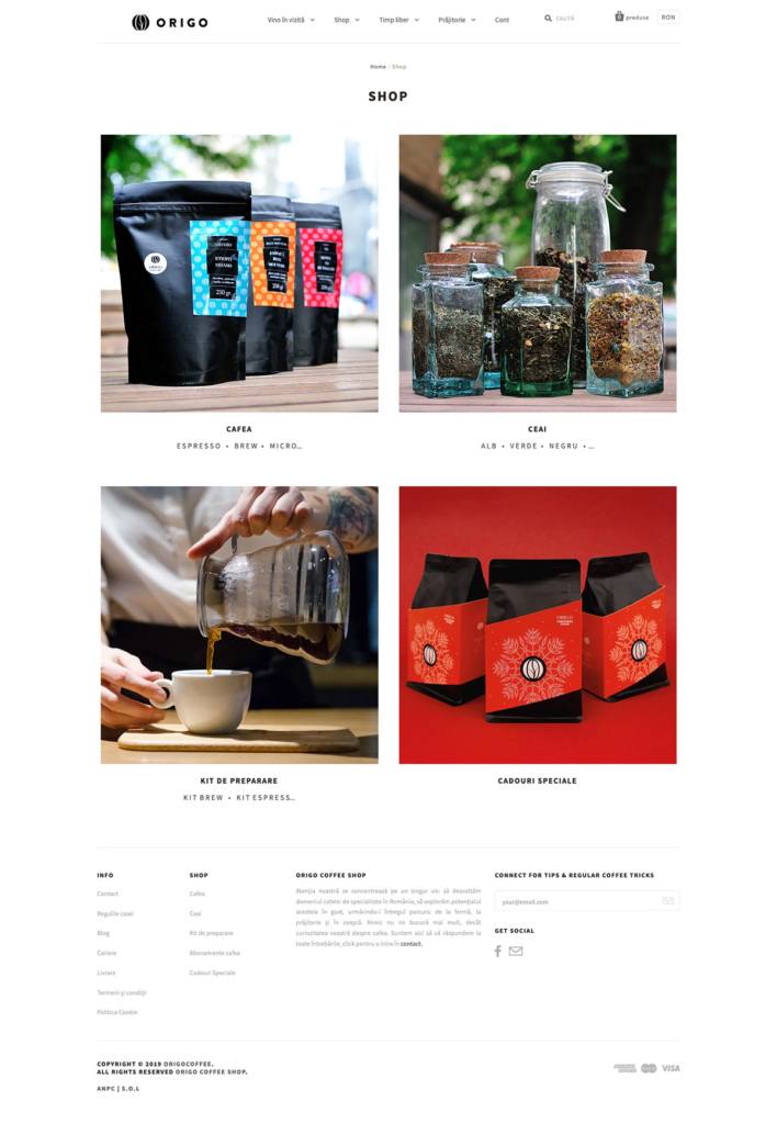 Origo | eCommerce Website Design Gallery & Tech Inspiration