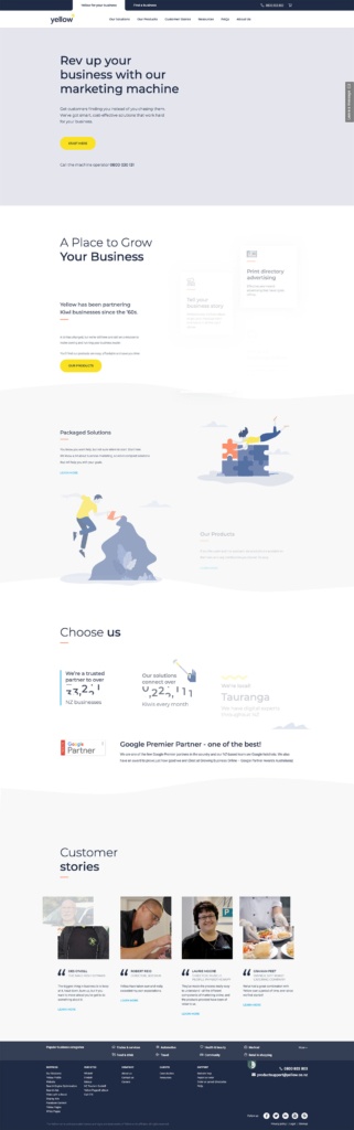 Yellow | eCommerce Website Design Gallery & Tech Inspiration