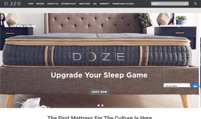 This Is Sleep | eCommerce Website Design Gallery & Tech Inspiration