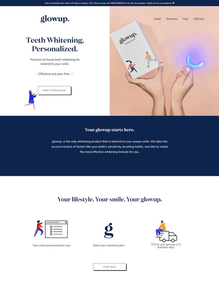 Drip | eCommerce Website Design Gallery & Tech Inspiration