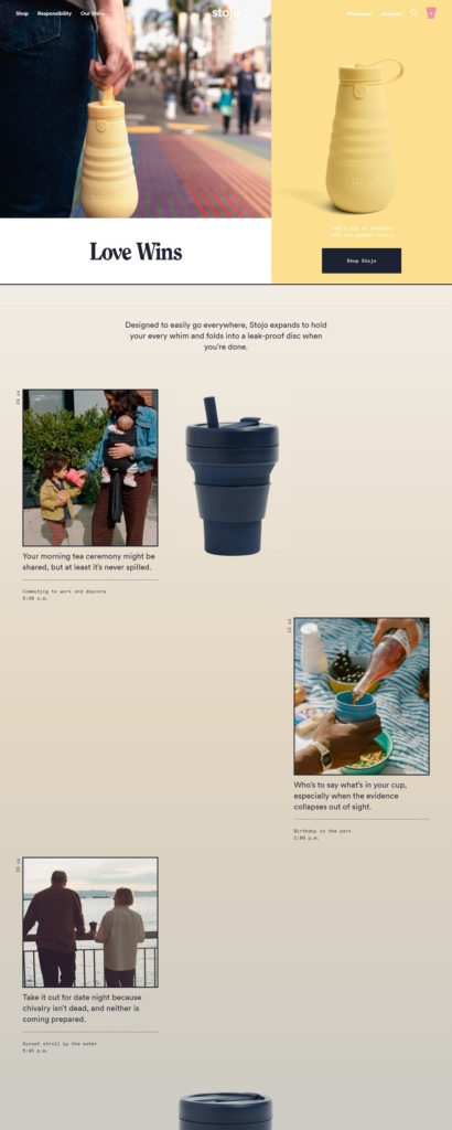 Stojo | eCommerce Website Design Gallery & Tech Inspiration