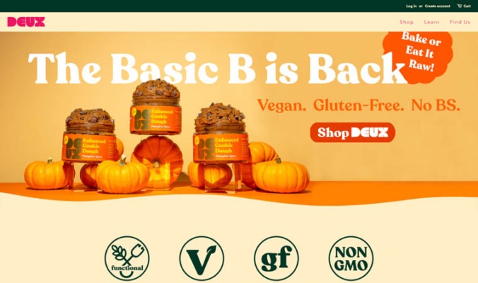 Partake Foods | eCommerce Website Design Gallery & Tech Inspiration