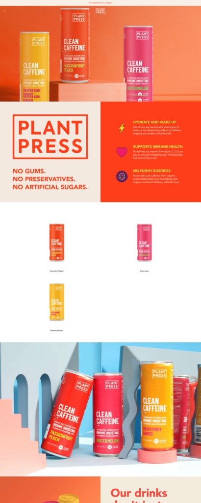 Plant Press | eCommerce Website Design Gallery & Tech Inspiration