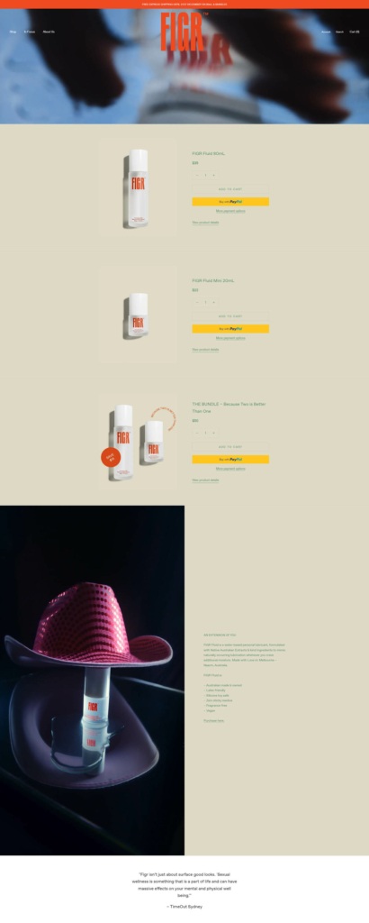 Figr | eCommerce Website Design Gallery & Tech Inspiration