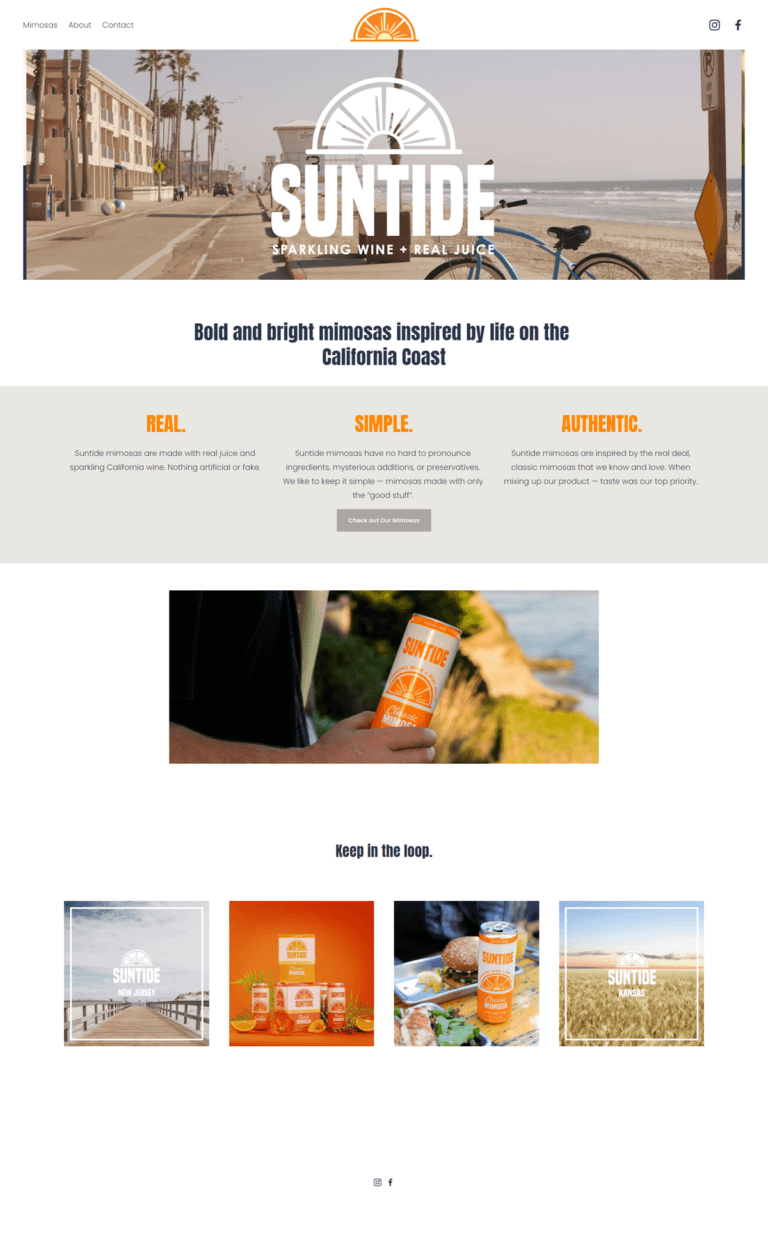 Suntide | eCommerce Website Design Gallery & Tech Inspiration