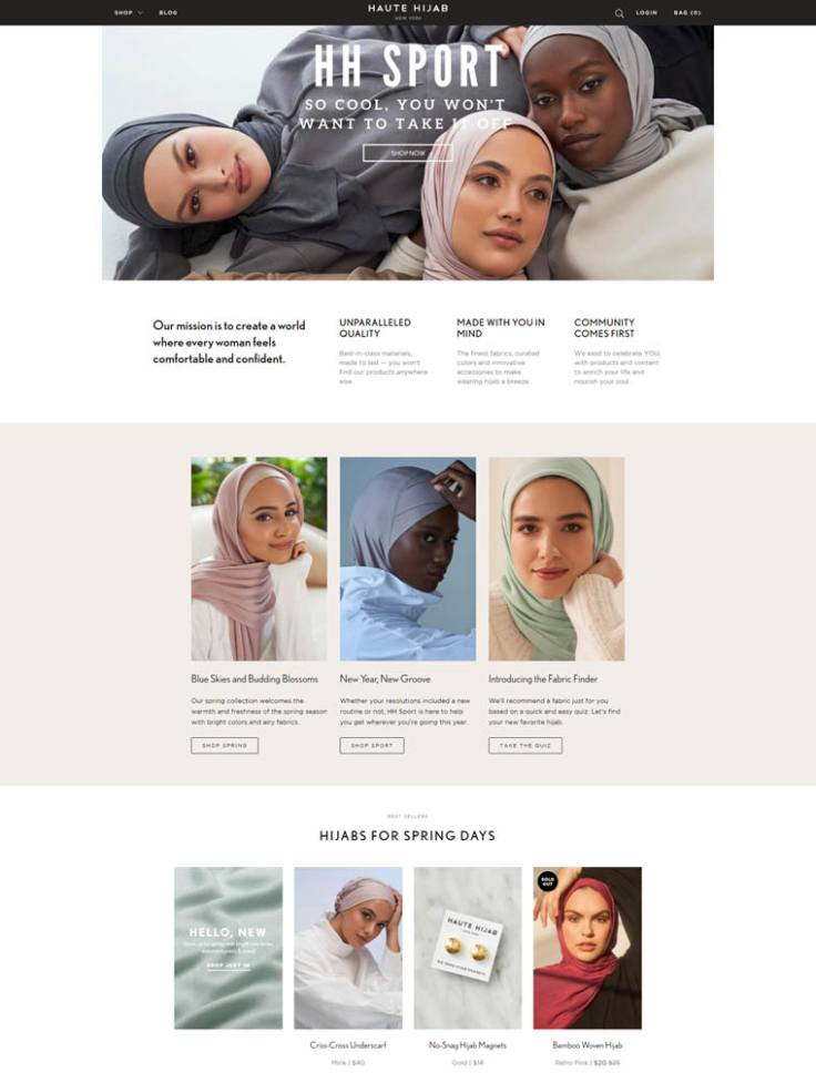 Drip | eCommerce Website Design Gallery & Tech Inspiration