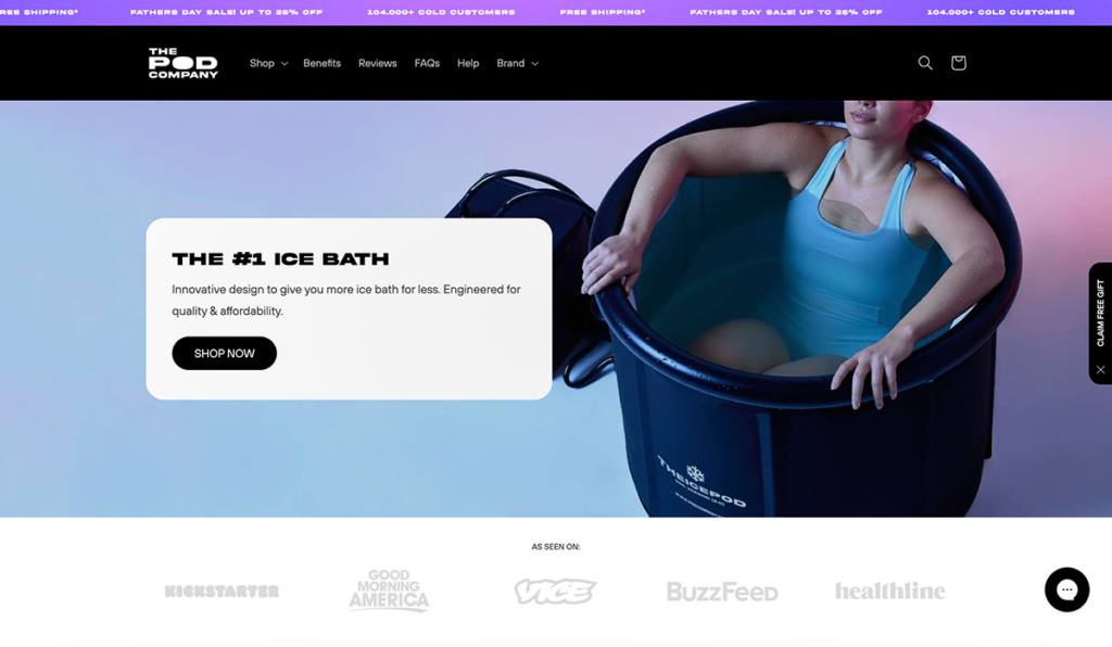 9 Best Shopify Plus Website Examples (2025) | eCommerce Website Design Gallery & Tech Inspiration