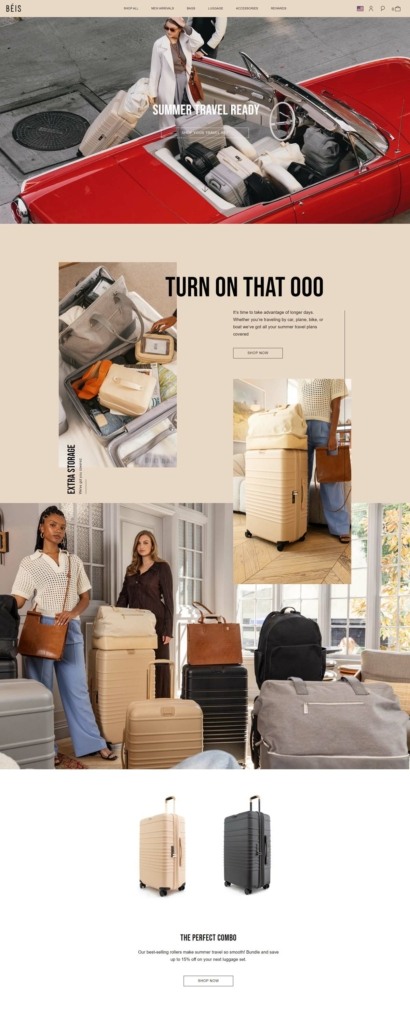 Beis | eCommerce Website Design Gallery & Tech Inspiration