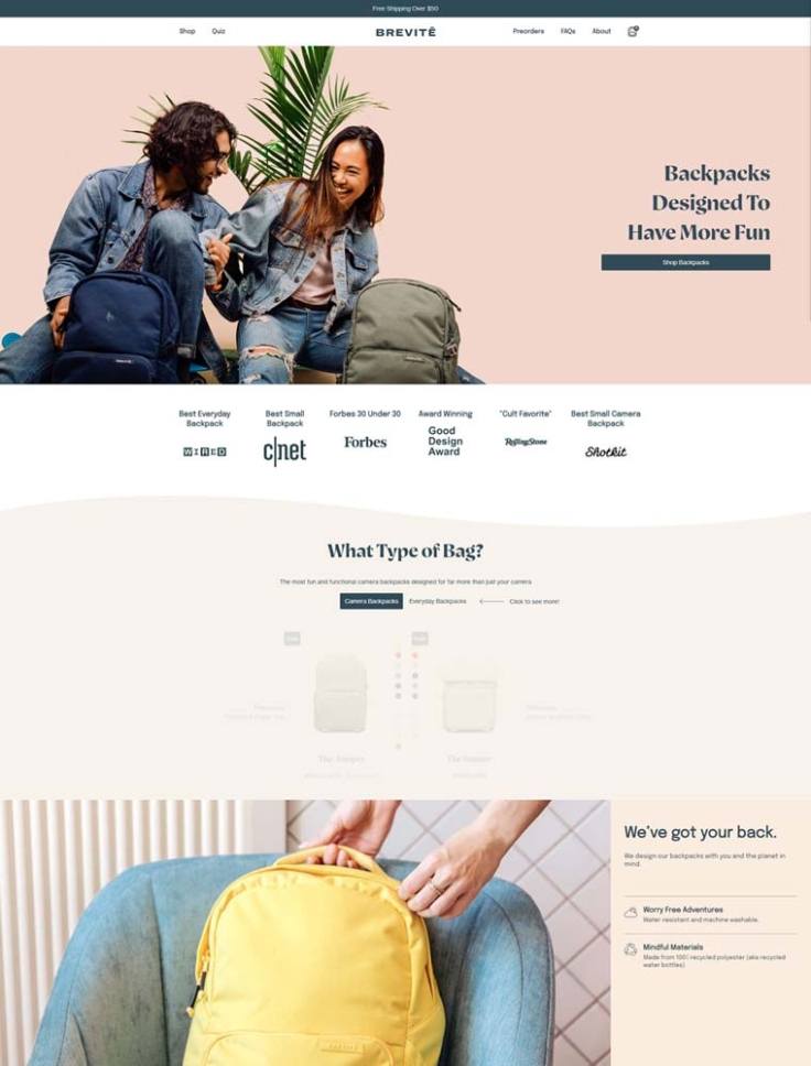 eCommerce Website Design: Gallery & Tech Inspiration with 2000+ Shops