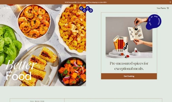 Haven's Kitchen | eCommerce Website Design Gallery & Tech Inspiration