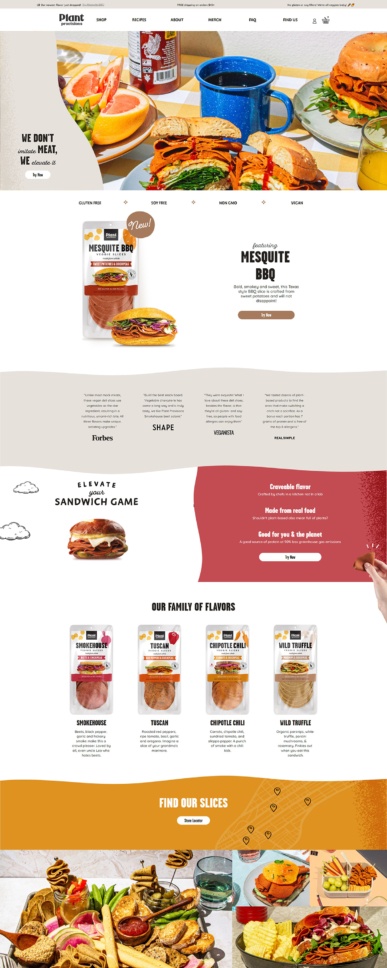 Plant Provisions | eCommerce Website Design Gallery & Tech Inspiration