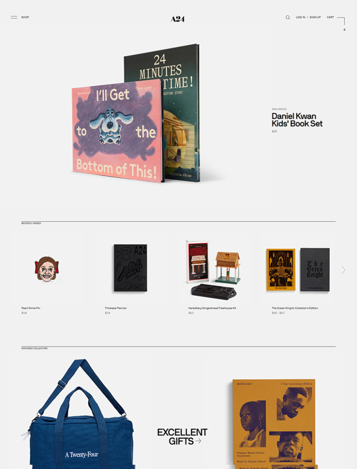 eCommerce Website Design: Gallery & Tech Inspiration with 2000+ Shops