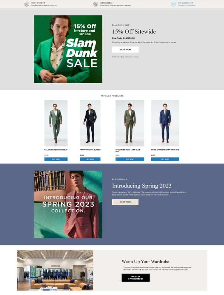 Bluehornet | eCommerce Website Design Gallery & Tech Inspiration