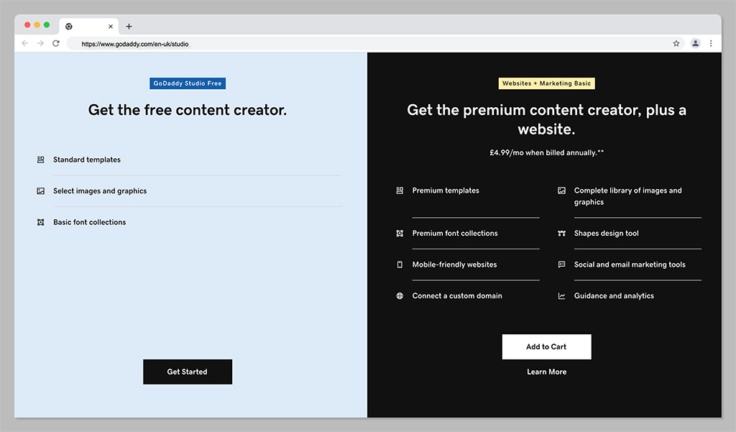 GoDaddy Studio Review 2024: A Quick Guide to GoDaddy Studio | eCommerce ...