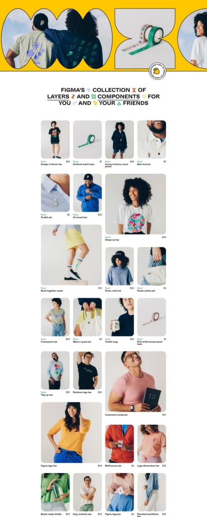 The Figma Store | eCommerce Website Design Gallery & Tech Inspiration