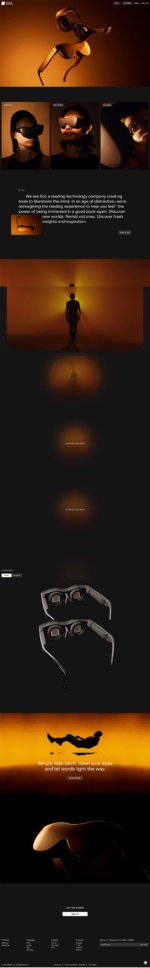 Sol Reader | eCommerce Website Design Gallery & Tech Inspiration