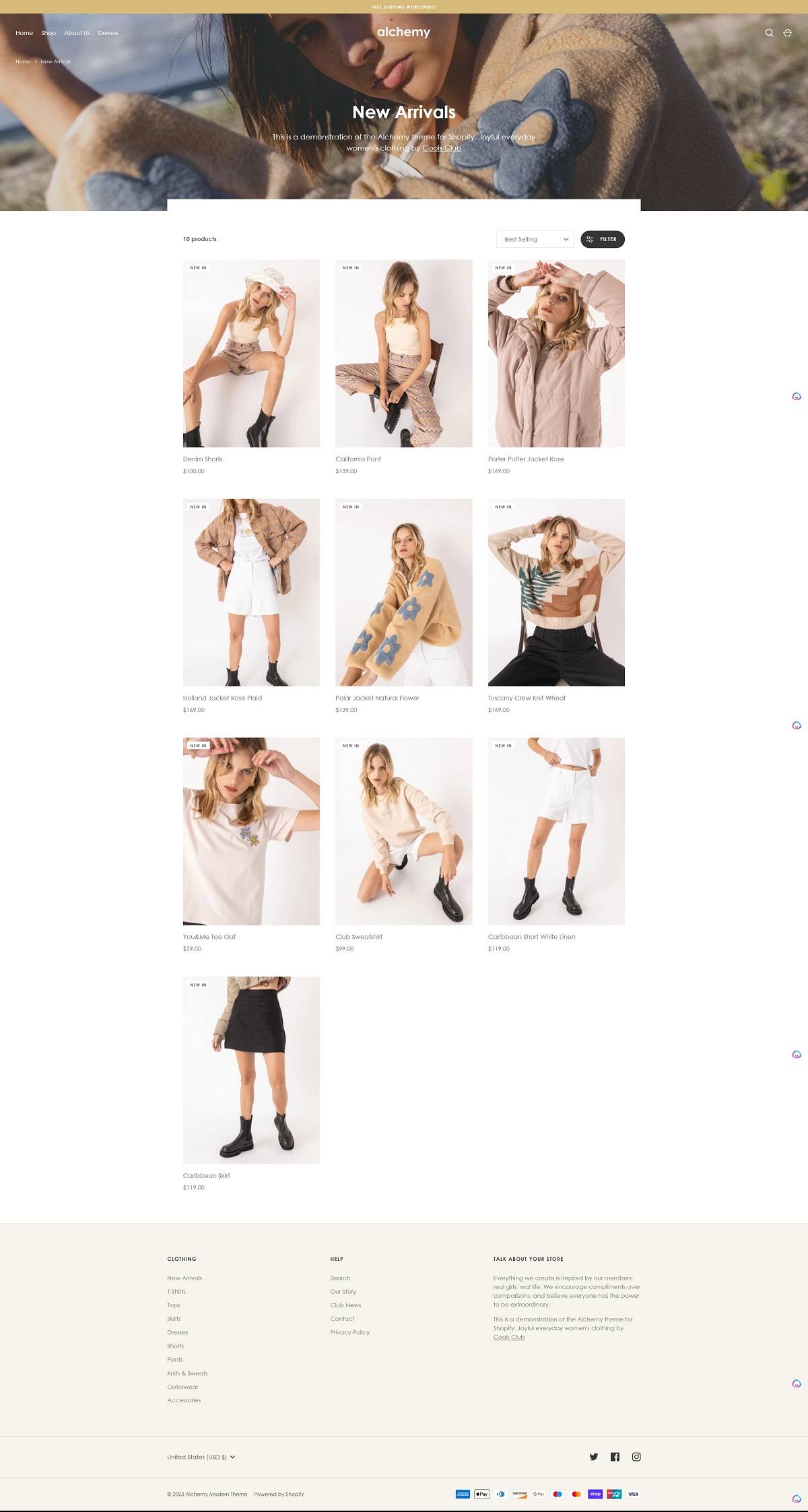 Alchemy | eCommerce Website Design Gallery & Tech Inspiration