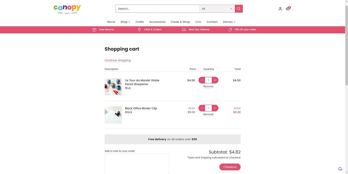 Canopy | eCommerce Website Design Gallery & Tech Inspiration