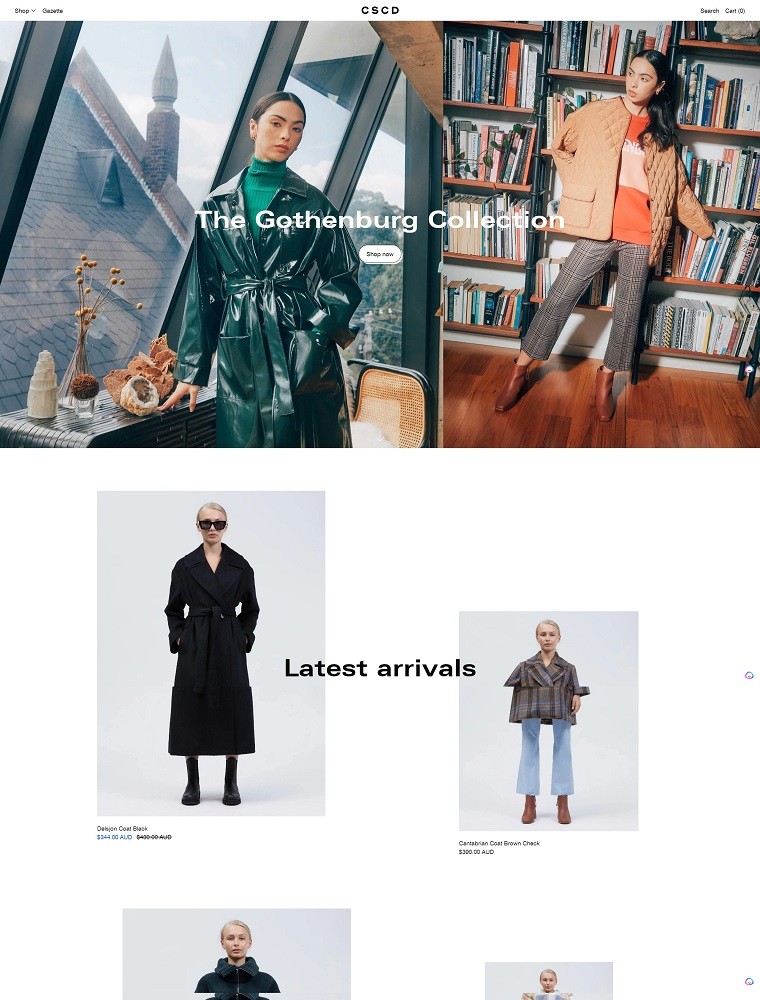 Cascade | eCommerce Website Design Gallery & Tech Inspiration