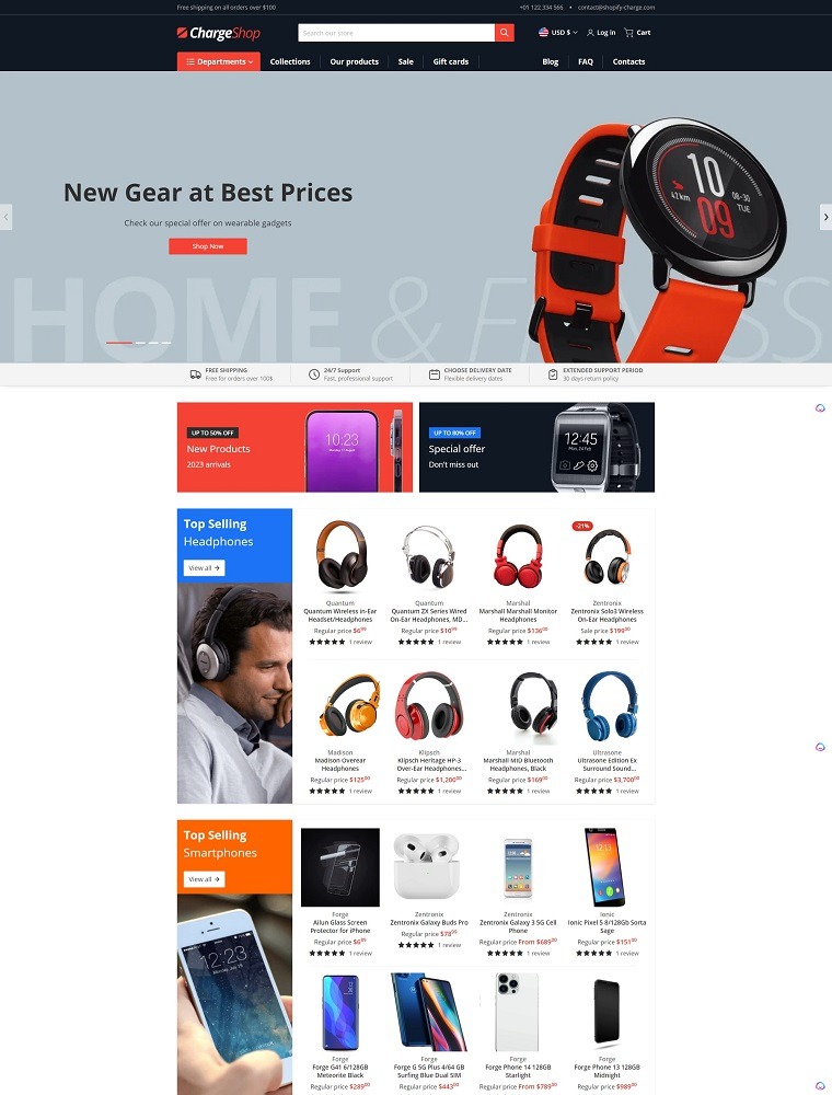 Charge | eCommerce Website Design Gallery & Tech Inspiration