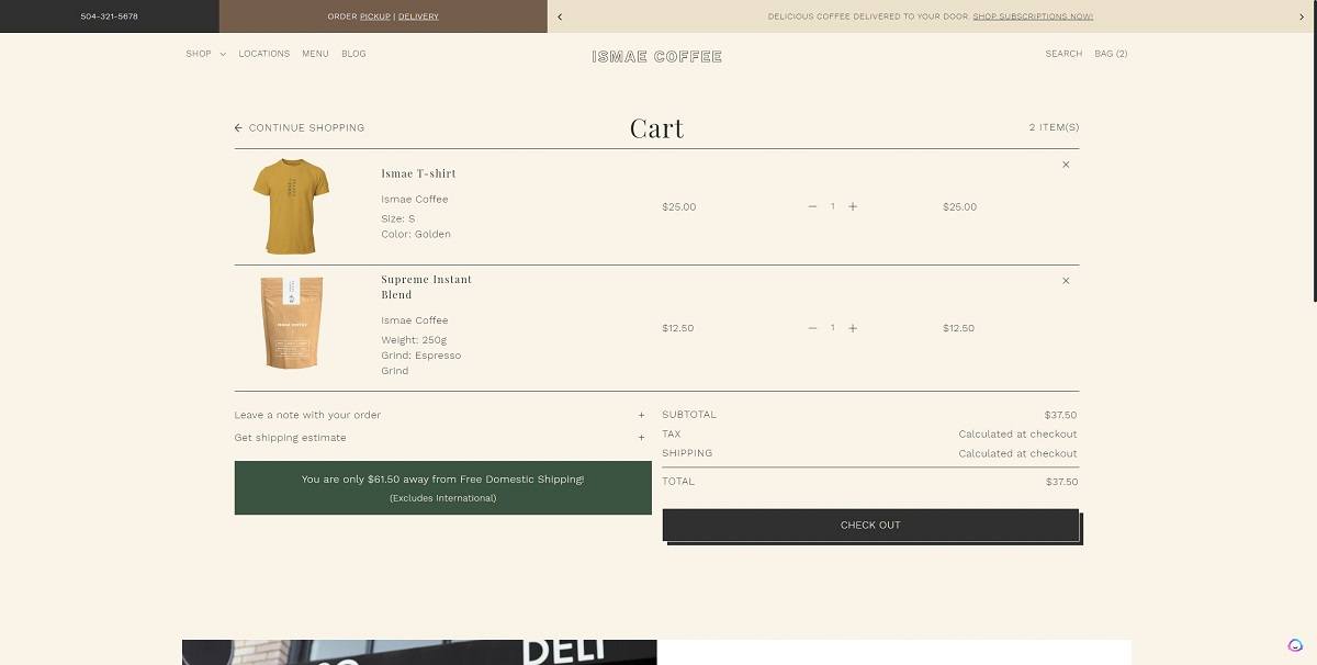Foodie | eCommerce Website Design Gallery & Tech Inspiration