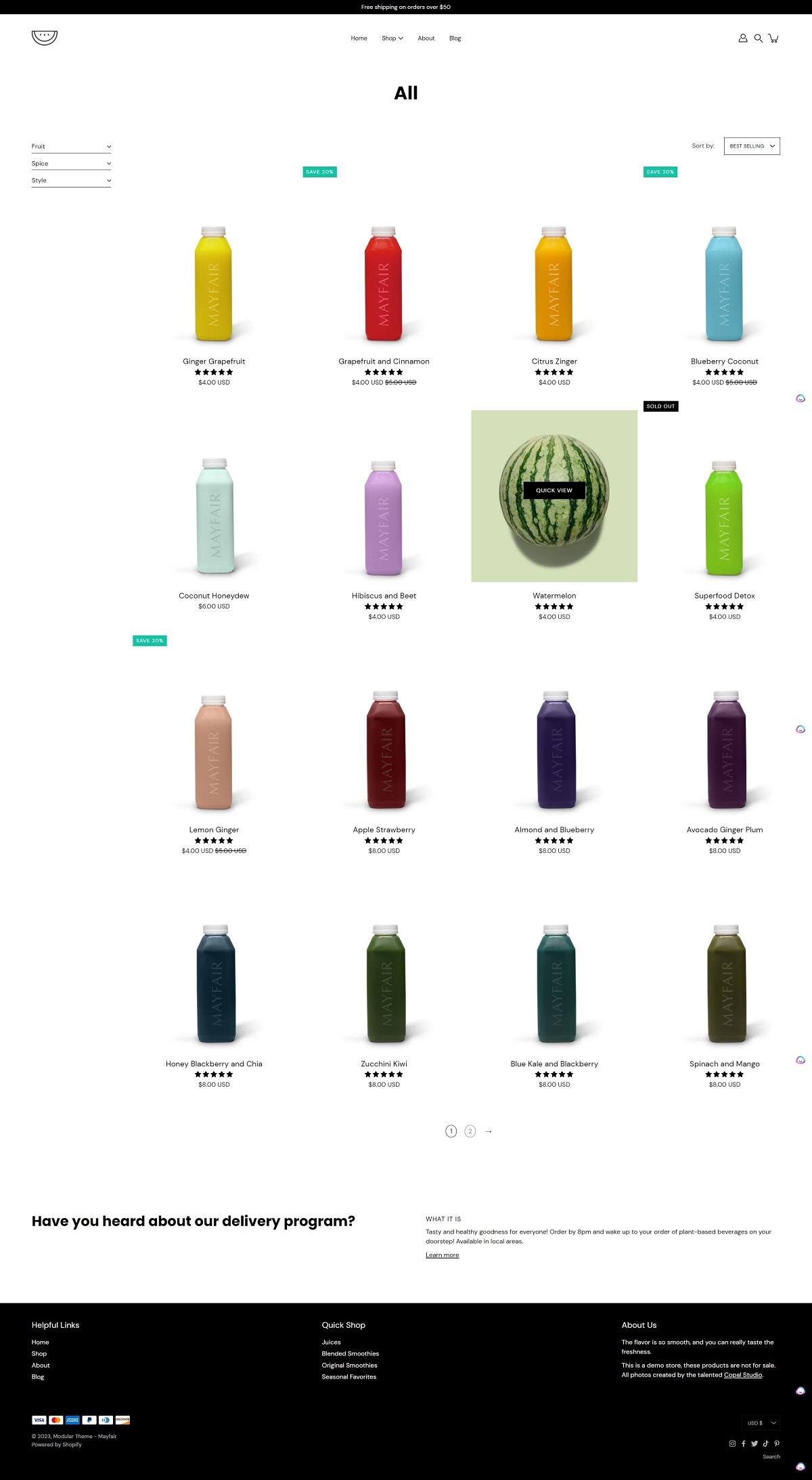 Modular | eCommerce Website Design Gallery & Tech Inspiration