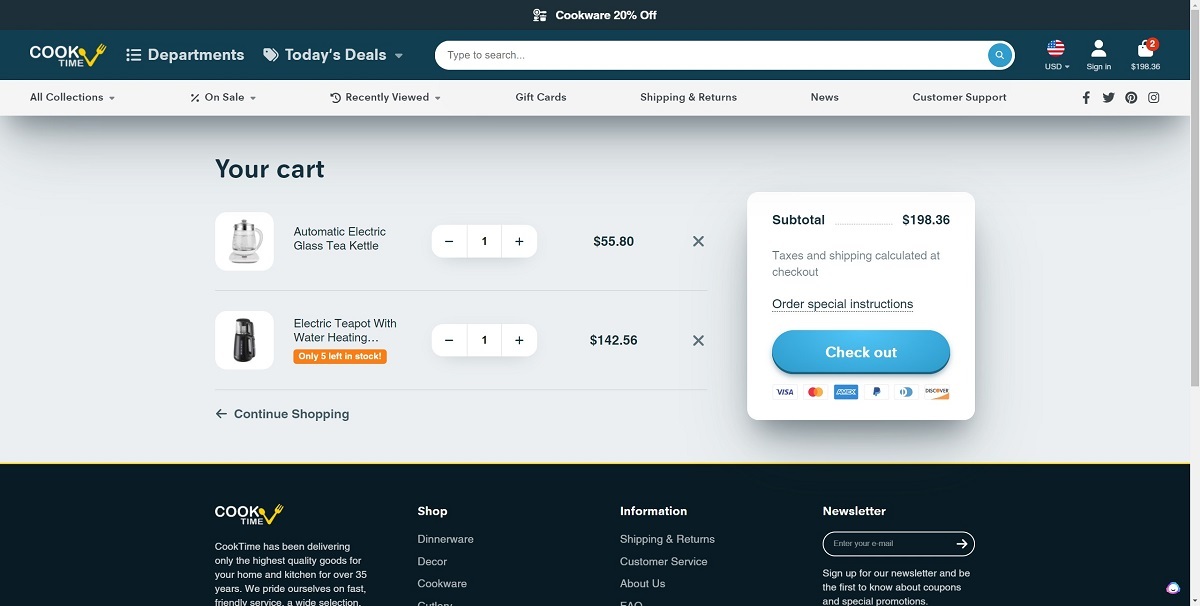 ShowTime | eCommerce Website Design Gallery & Tech Inspiration