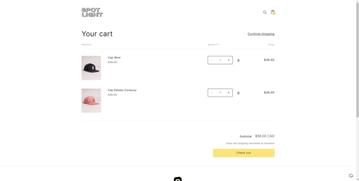 Spotlight Shopify Theme | eCommerce Website Design Gallery & Tech ...