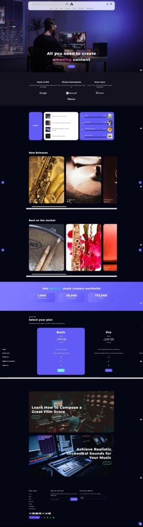 Artist | eCommerce Website Design Gallery & Tech Inspiration