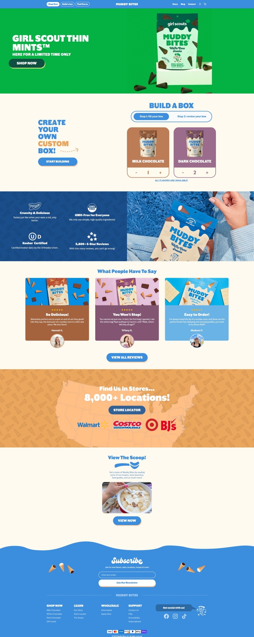 Muddy Bites | eCommerce Website Design Gallery & Tech Inspiration