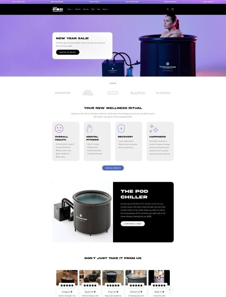 eCommerce Website Design: Gallery & Tech Inspiration with 2000+ Shops