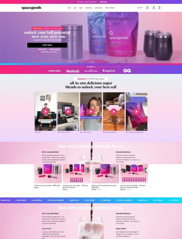 eCommerce Website Design: Gallery & Tech Inspiration with 2000+ Shops
