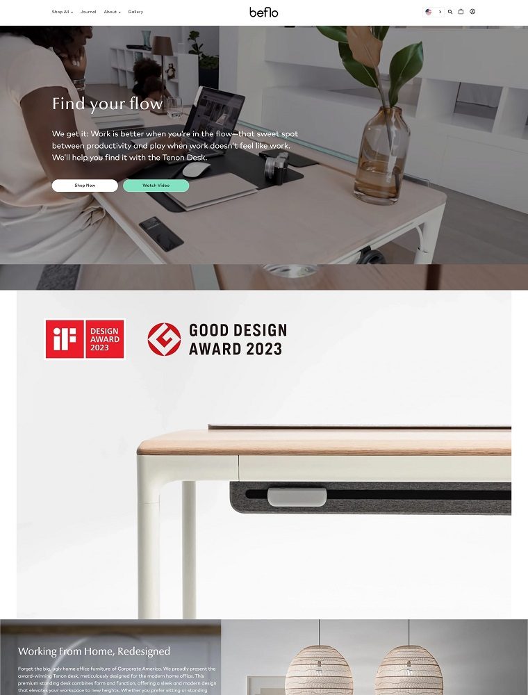 Beflo | eCommerce Website Design Gallery & Tech Inspiration