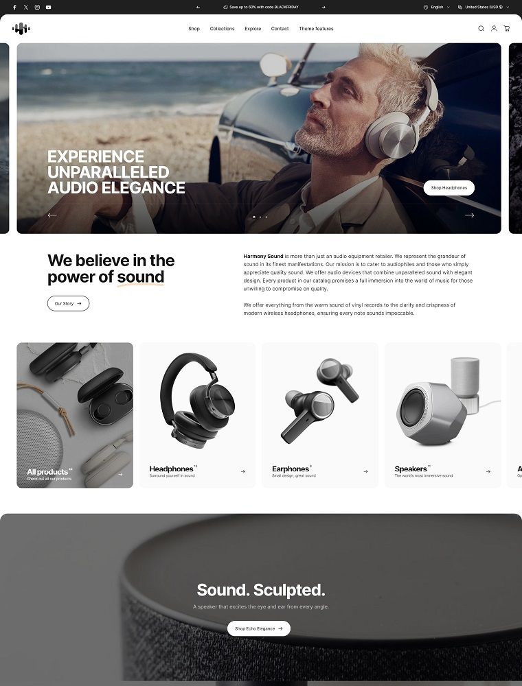 Concept | eCommerce Website Design Gallery & Tech Inspiration