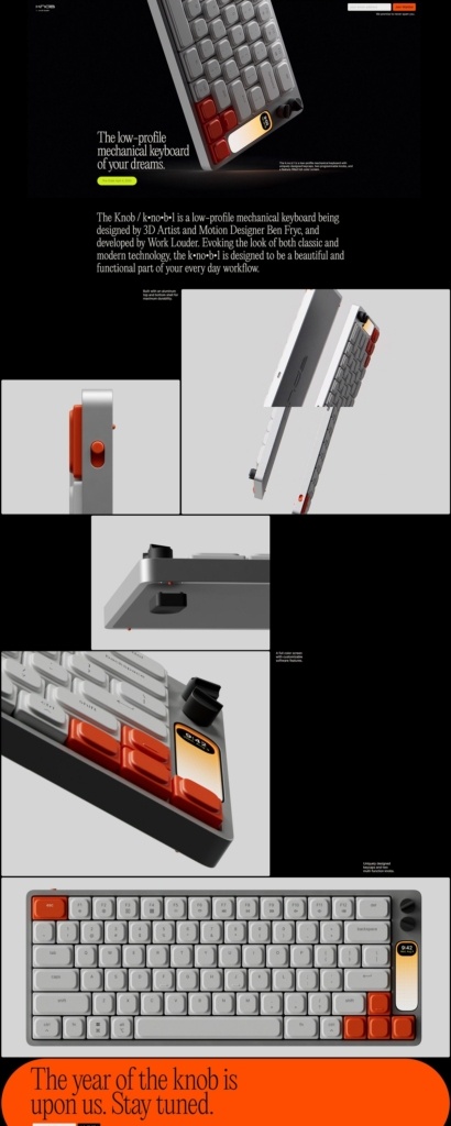 Knob | eCommerce Website Design Gallery & Tech Inspiration