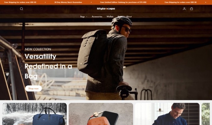 Praise Shopify Template | eCommerce Website Design Gallery & Tech ...
