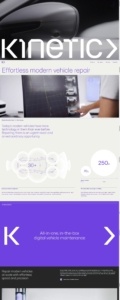 Kinetic | eCommerce Website Design Gallery & Tech Inspiration