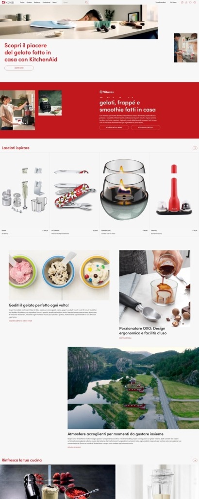 Kunzi Shop | eCommerce Website Design Gallery & Tech Inspiration