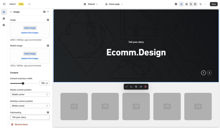 Impact Shopify Theme Review: Unlock Your Online Store | eCommerce ...