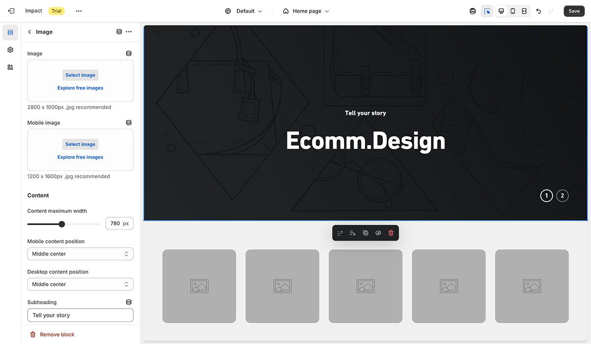 Impact Shopify Theme Review: Unlock Your Online Store | eCommerce ... Impact Shopify Theme Review: Unlock Your Online Store | eCommerce ...