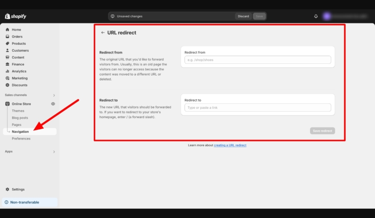 How to Change Your URL on Shopify | eCommerce Website Design Gallery ...